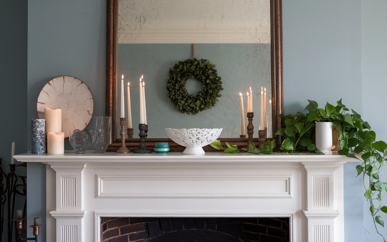 10 Creative Fireplace Mantle Makeover Ideas