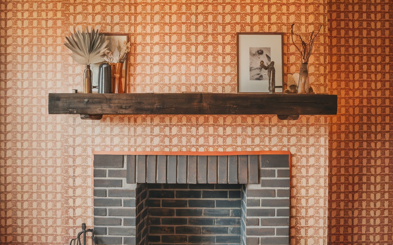 10 Creative Peel and Stick Fireplace Makeover Ideas