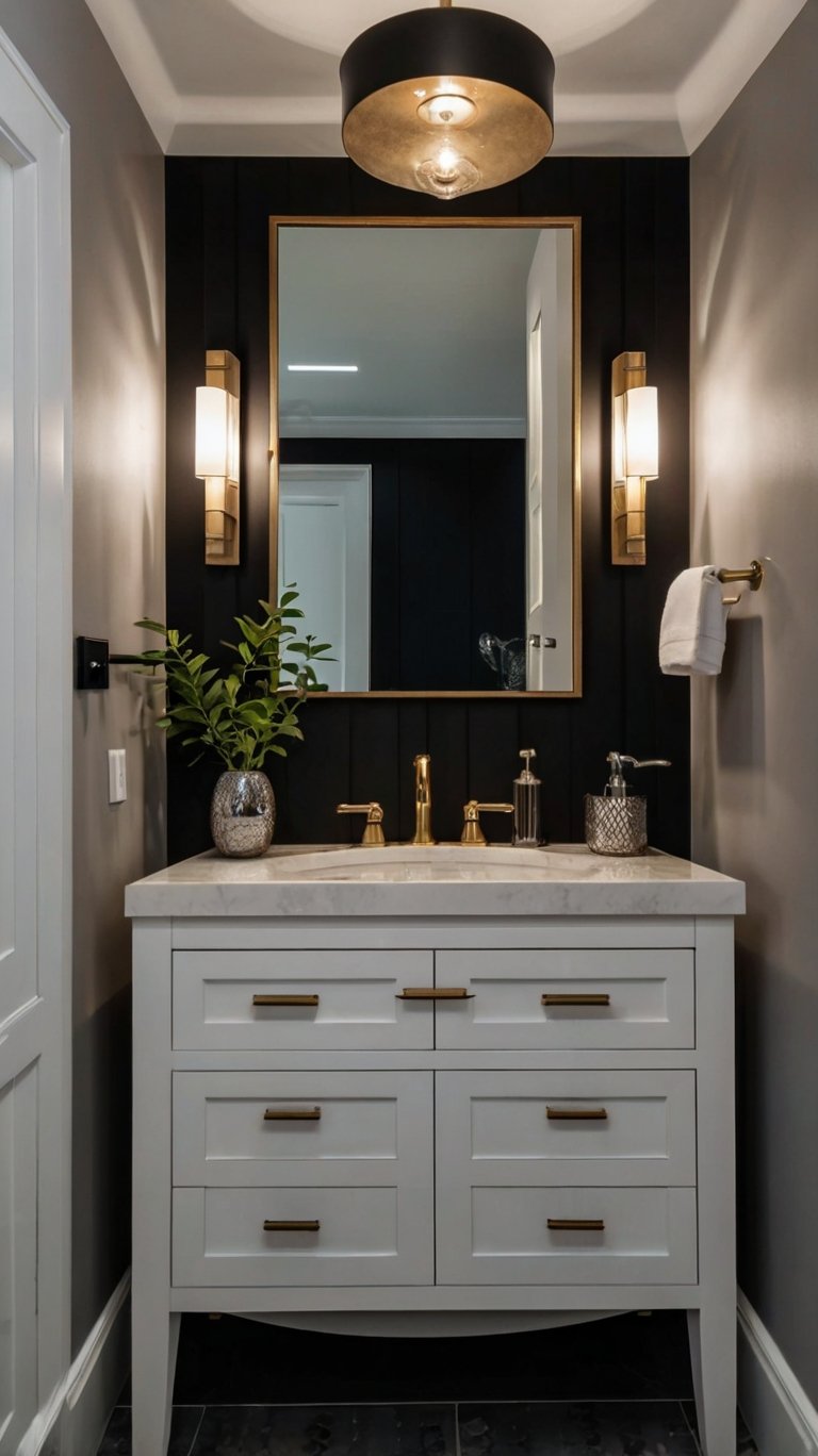 17 Half Bathroom Ideas to Maximize Style and Space