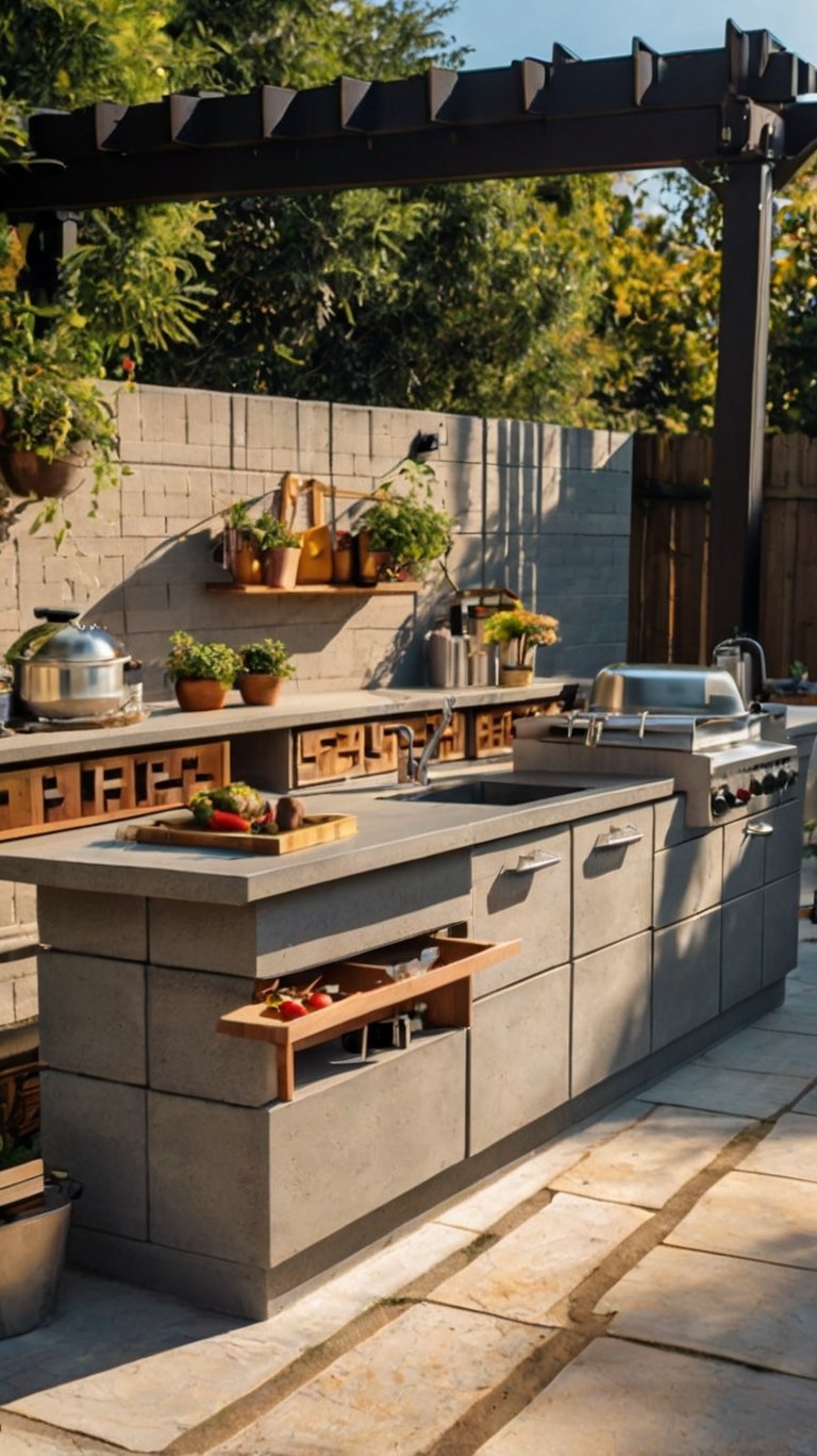 DIY Outdoor Kitchen: 15 Creative Ideas for Your Backyard
