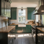 15 Stunning Green and Wood Kitchen Ideas for Cozy Style