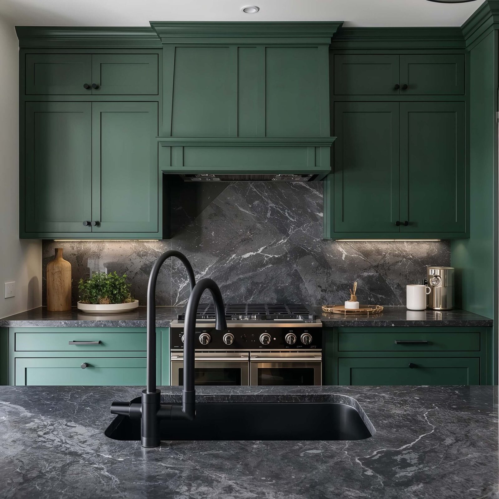 15 Stunning Forest Green Kitchen Ideas for Timeless Style