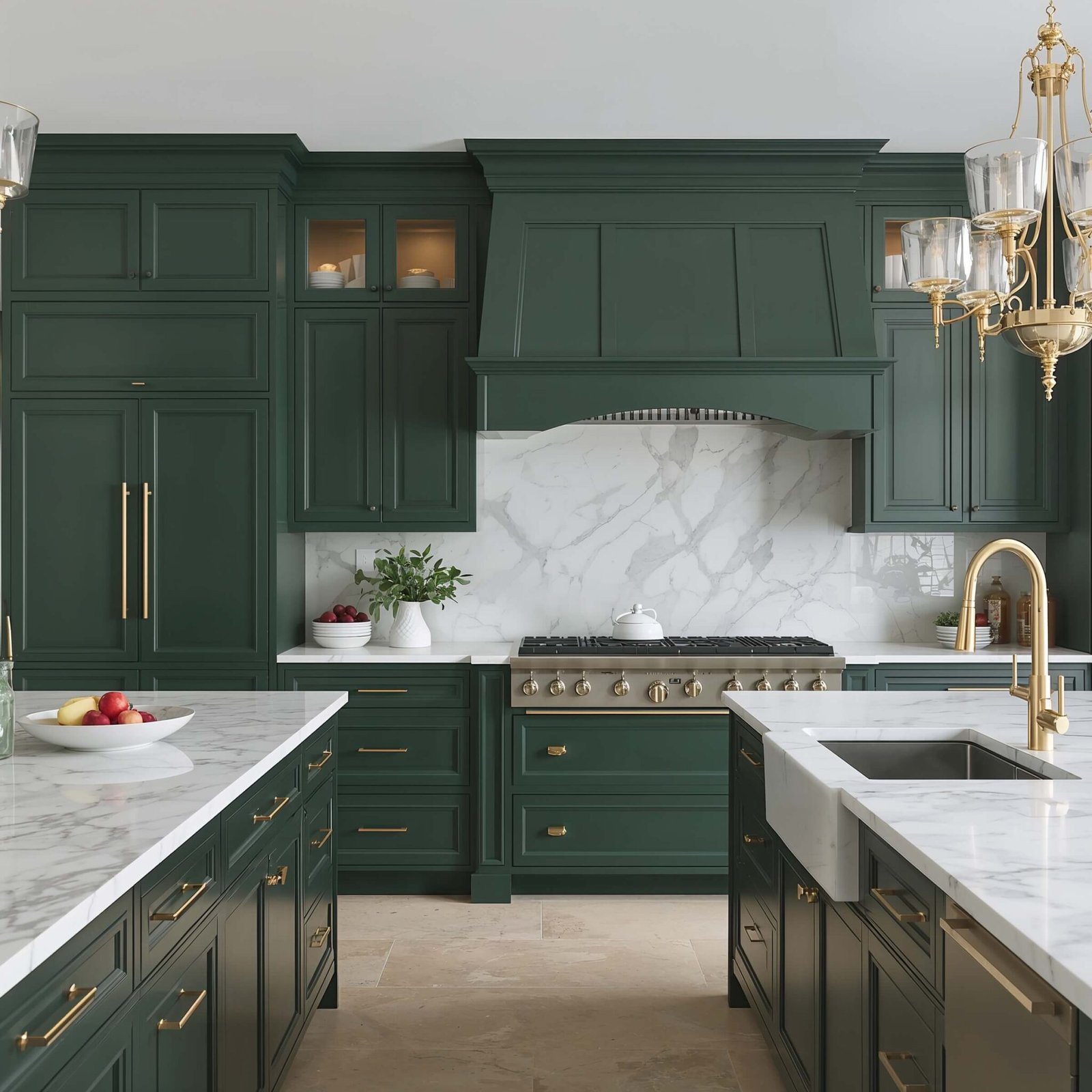 15 Stunning Forest Green Kitchen Ideas for Timeless Style