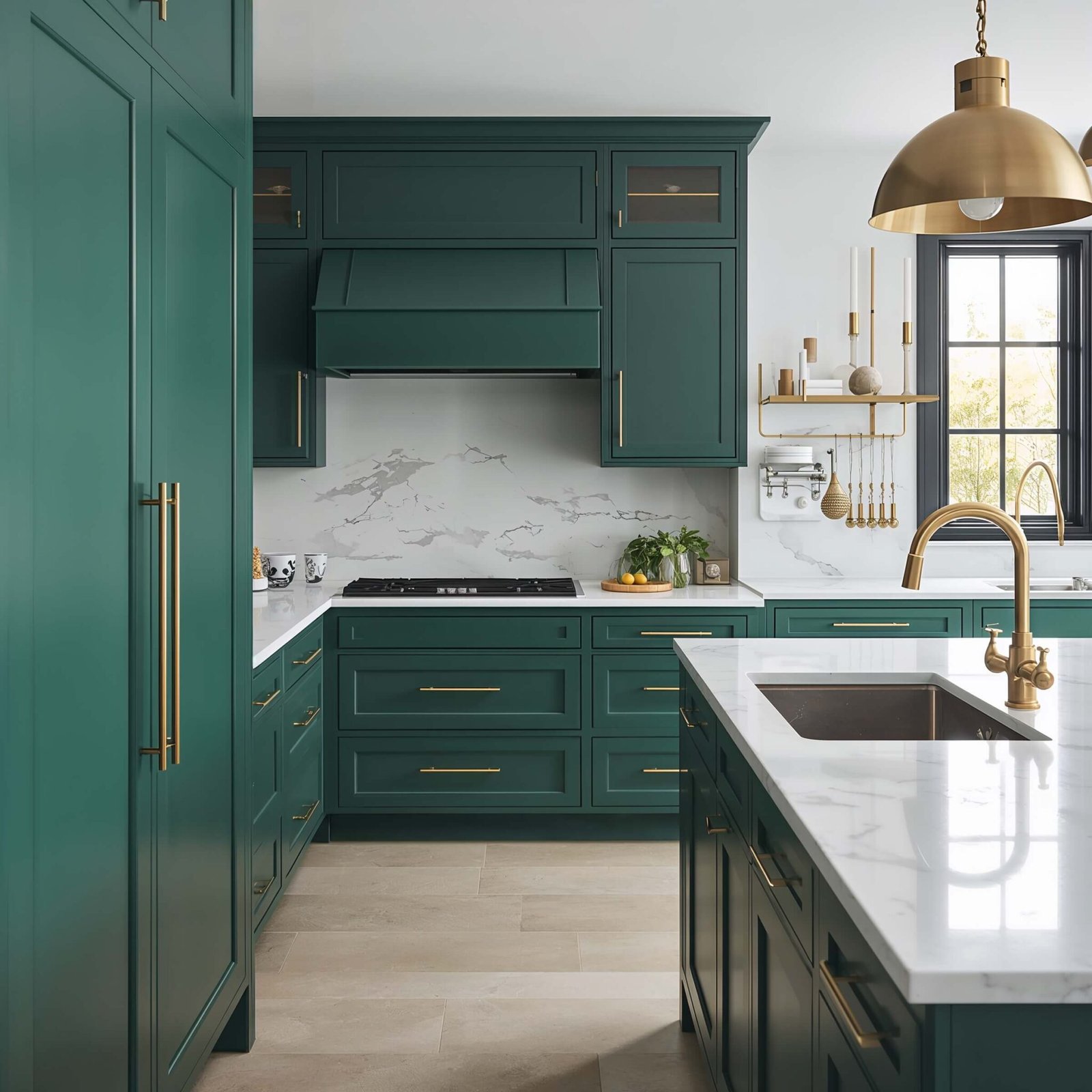 15 Stunning Green and Gold Kitchen Ideas for Modern Elegance