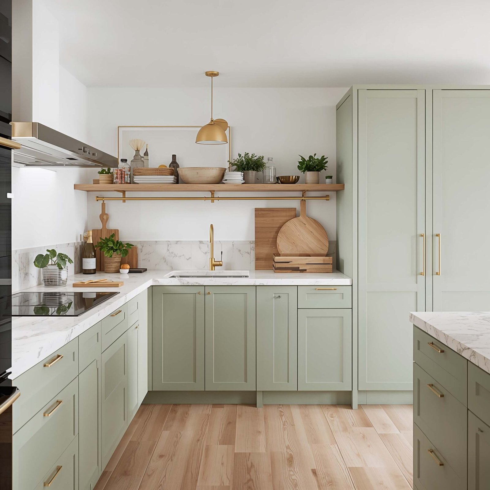 15 Stunning Green and Gold Kitchen Ideas for Modern Elegance