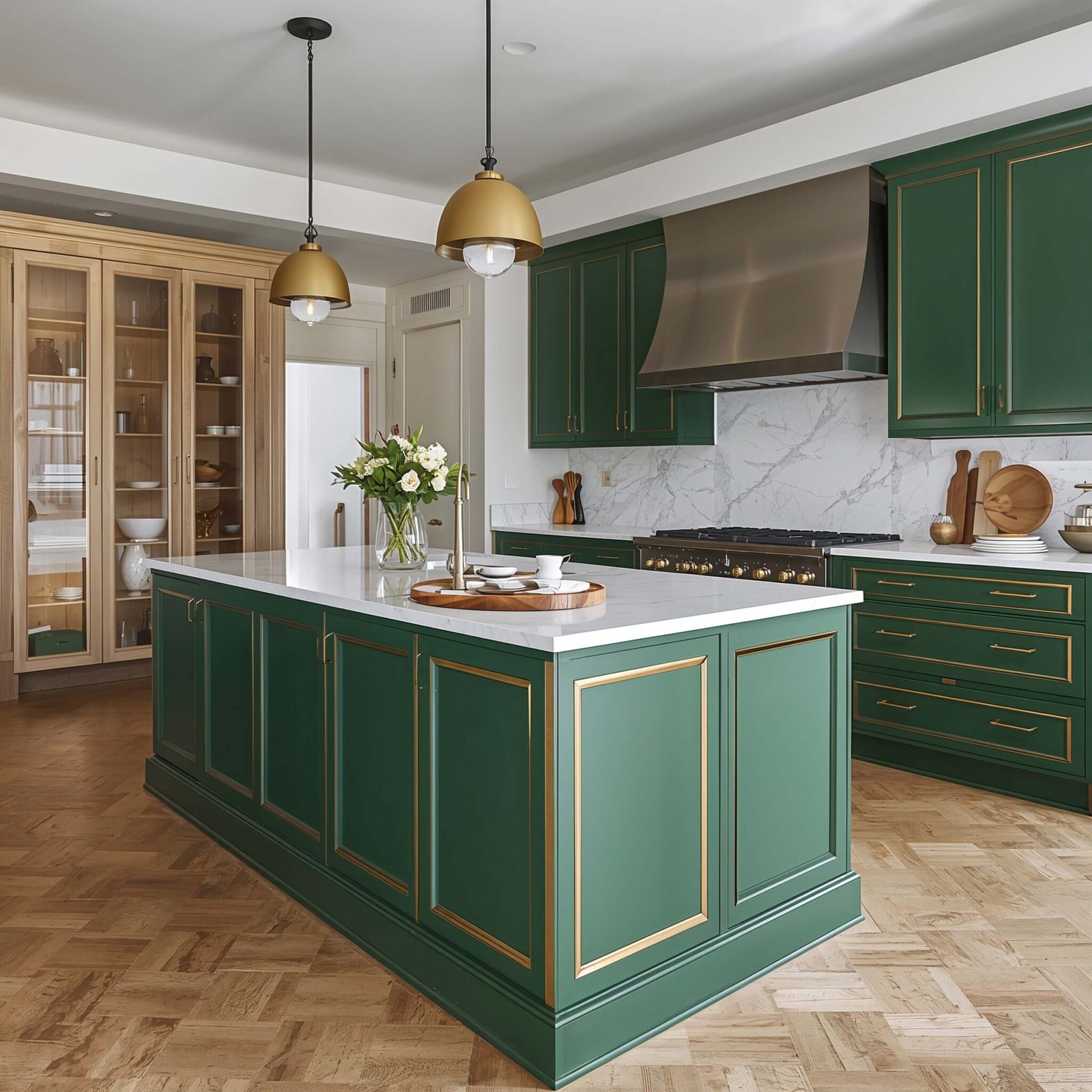 15 Stunning Green and Gold Kitchen Ideas for Modern Elegance