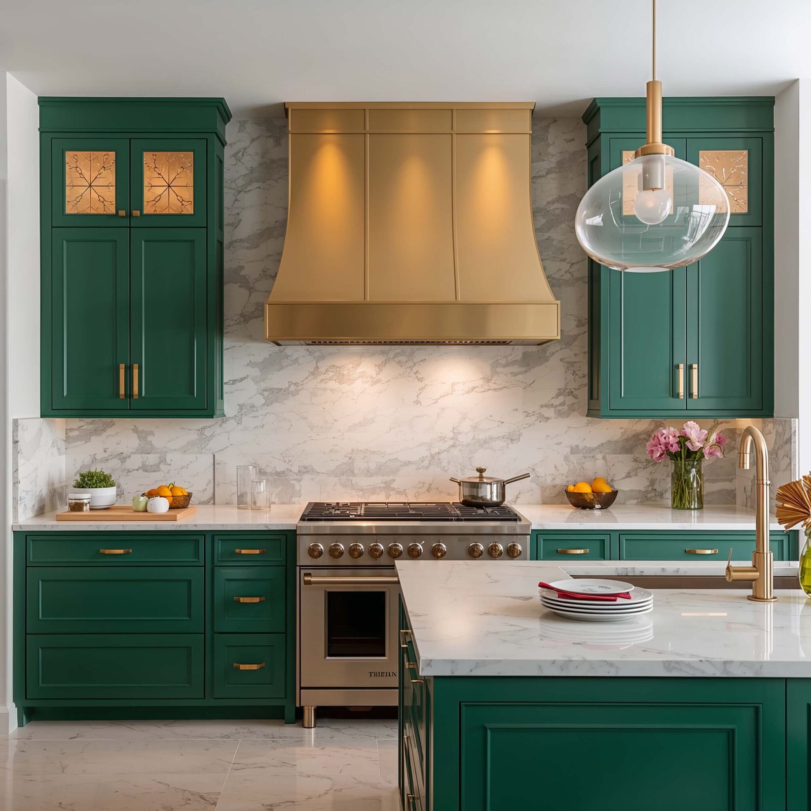 15 Stunning Green and Gold Kitchen Ideas for Modern Elegance