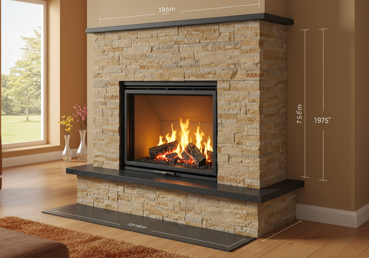 Ultimate Guide to Standard Fireplace Dimensions
