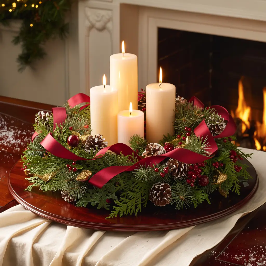 15 Magical Christmas Table Centerpieces Ideas and Warm Ambiance