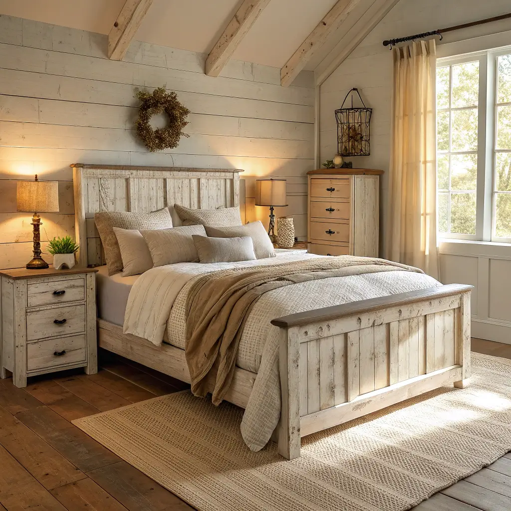 10 Stunning Country Farmhouse Bedroom Ideas for Rustic Charm