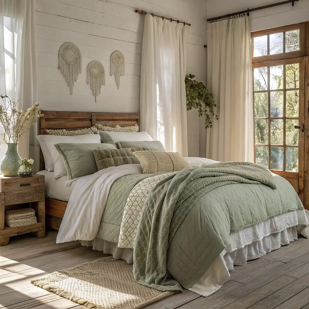 10 Stunning Country Farmhouse Bedroom Ideas for Rustic Charm