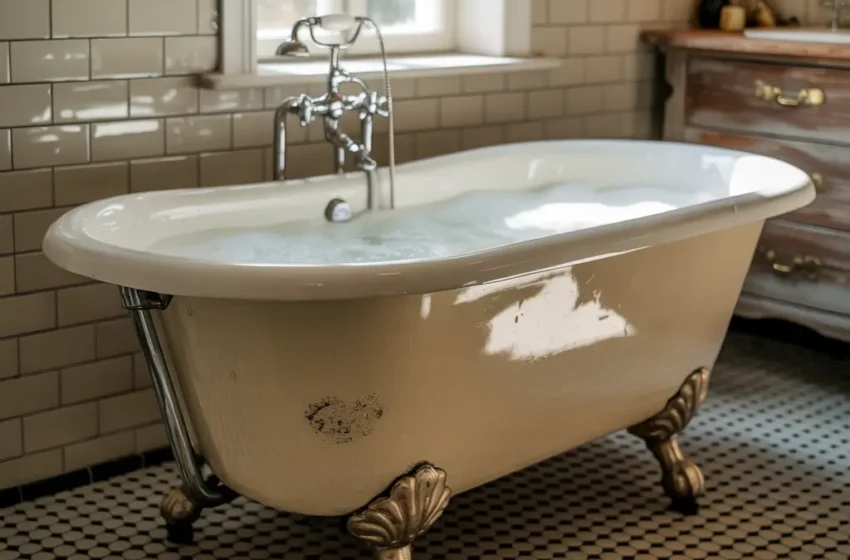 10 Beautiful Vintage Cottage Bathroom Ideas with Pastel Touches