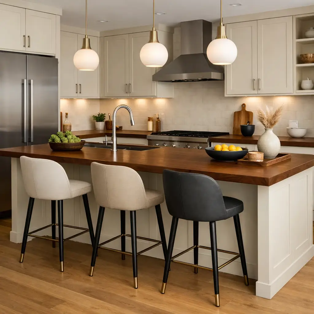10 Stunning Kitchen Ideas with Brown Countertops